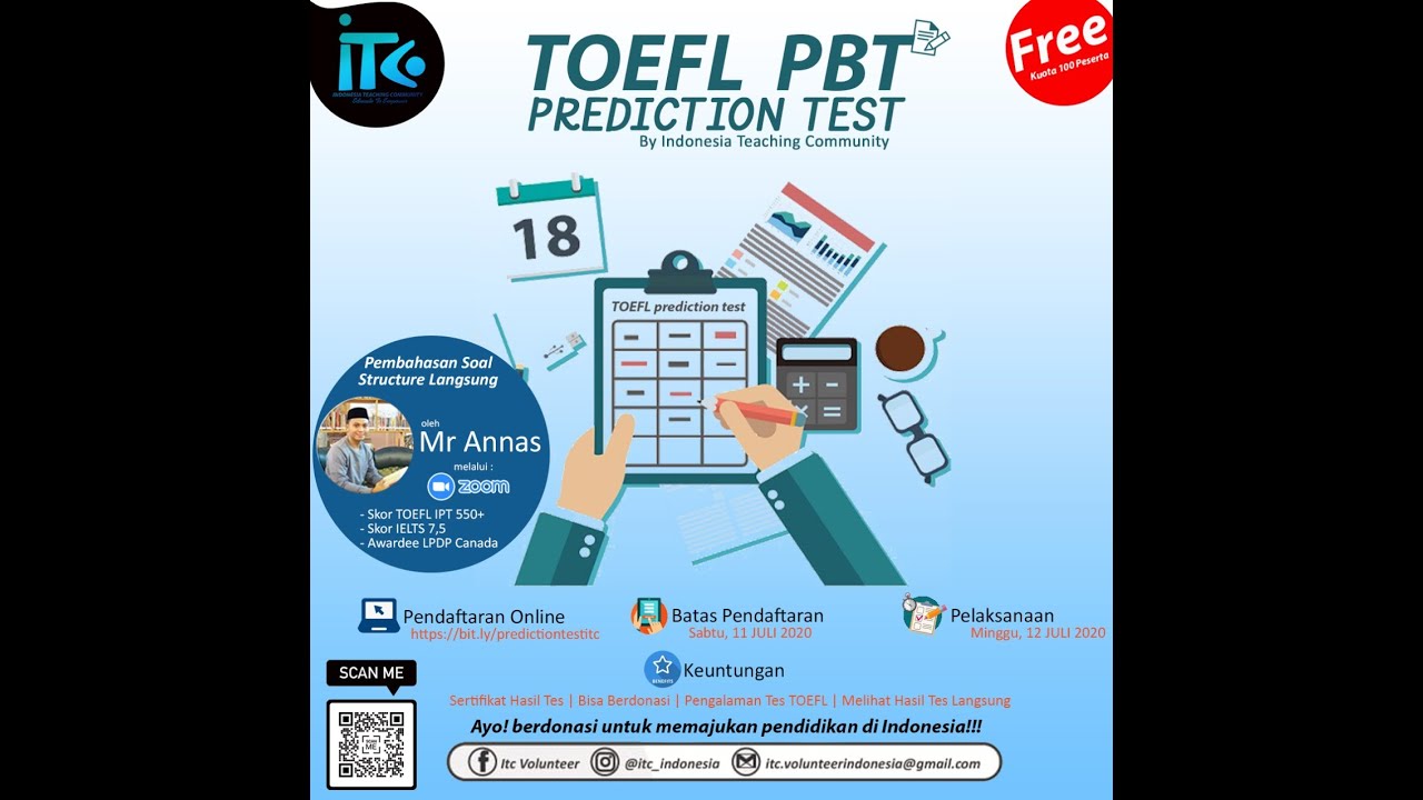 TOEFL Prediction | Part 1 - YouTube