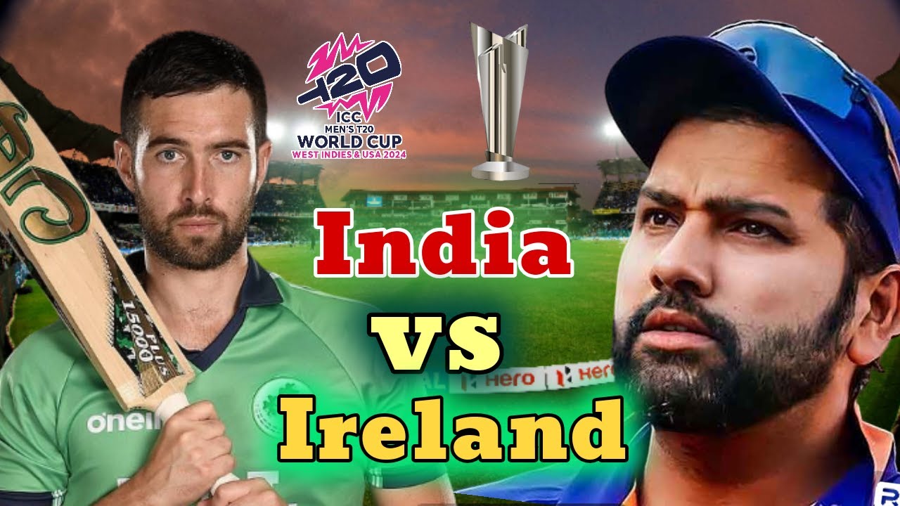 🔴 Live: India vs Ireland T20 World Cup Match 8, Live Match Score | IND ...