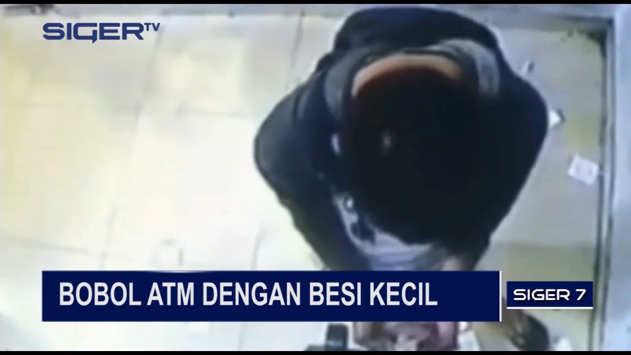 BOBOL ATM DENGAN BESI KECIL - YouTube