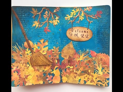 Art Journal #4 : Welcome Fall - YouTube