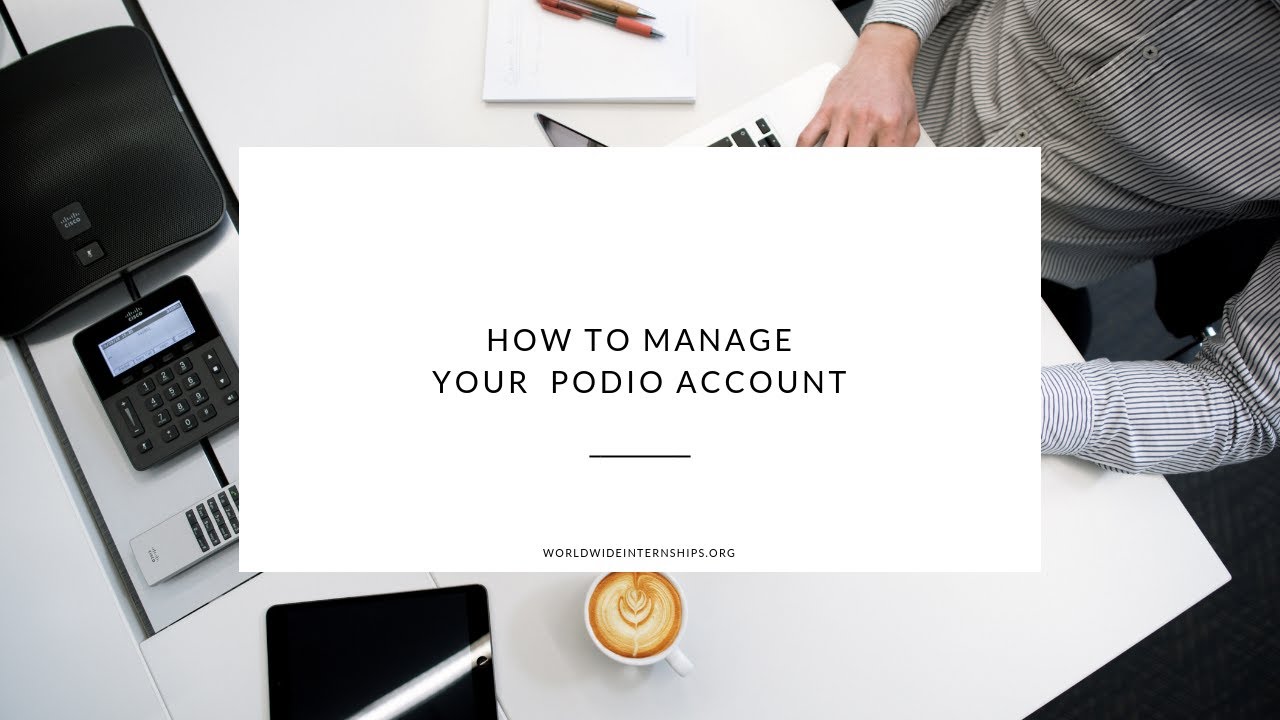 How To Manage your Podio Account - YouTube