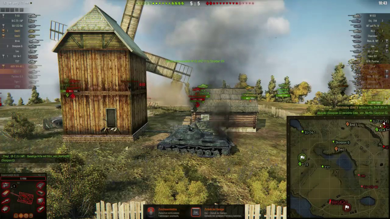 World of Tanks - Noobs on Tour - YouTube