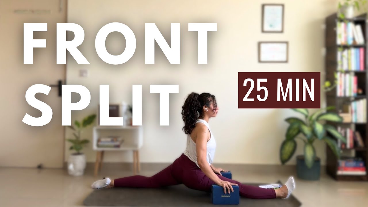 ACHIEVE FRONT SPLITS IN 21 DAYS! - Front splits for beginners - YouTube