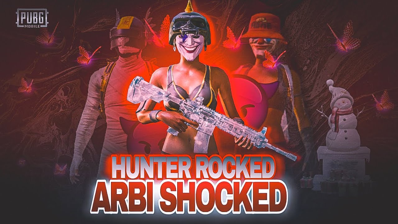 Full Aggressive 1V4 CLUTCHES [PUBG MOBILE] Hunter Gaming - YouTube