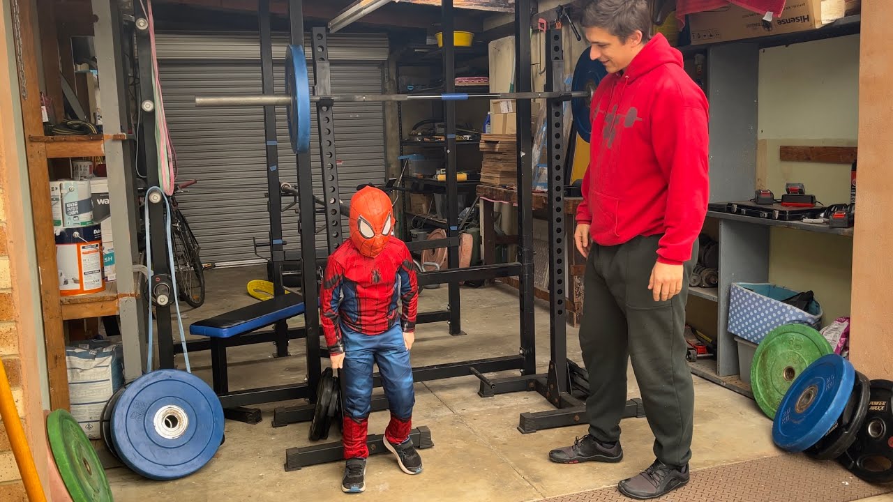 Squat everyday Day 1239: call Spider-Man on bad days - YouTube