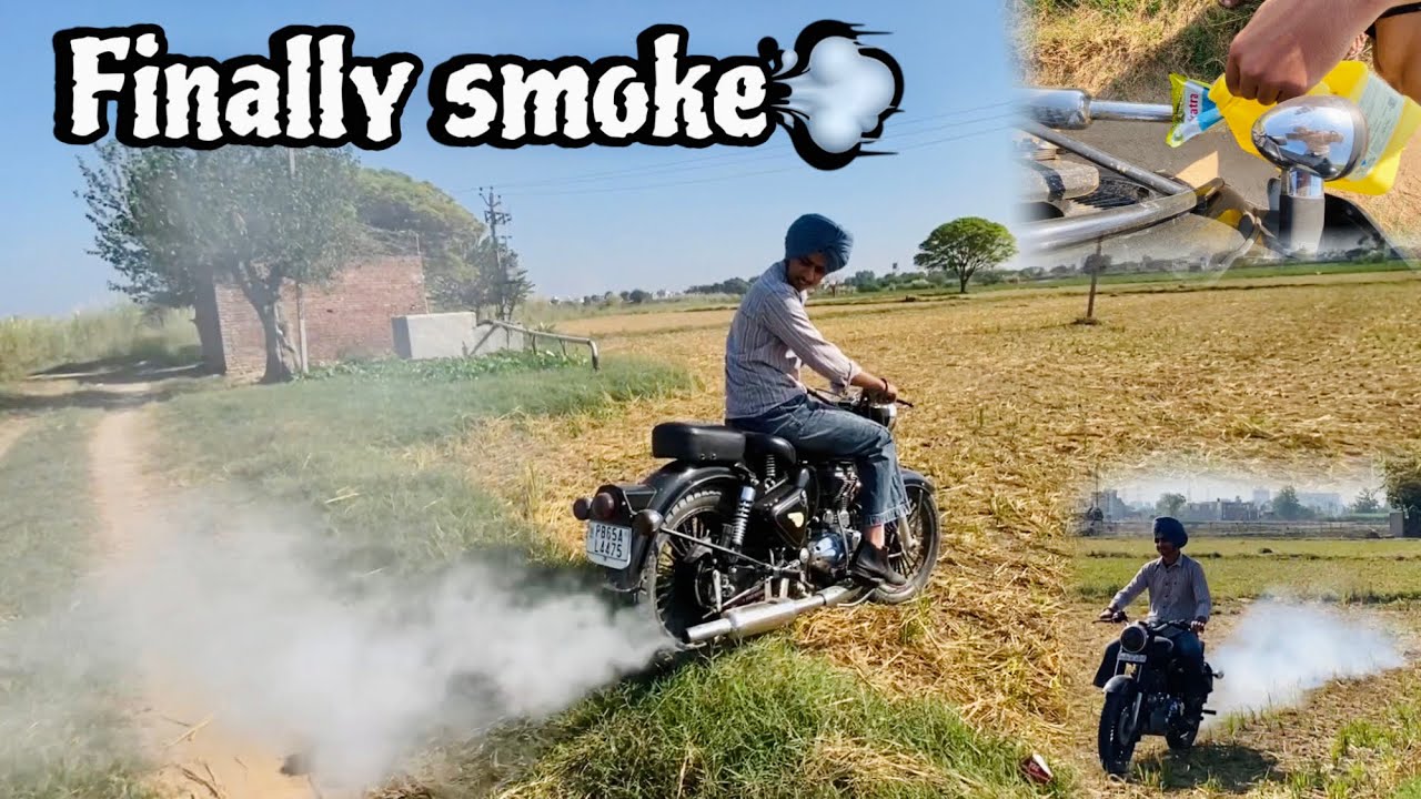 Smoke from bullet silencer😍/Nwa tarika smoke kadan layi - YouTube