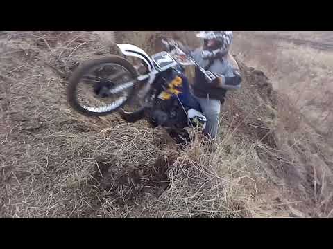 ENDURO GRONAJNY :cross Yamaha rt 100 vs góra strachu 💪