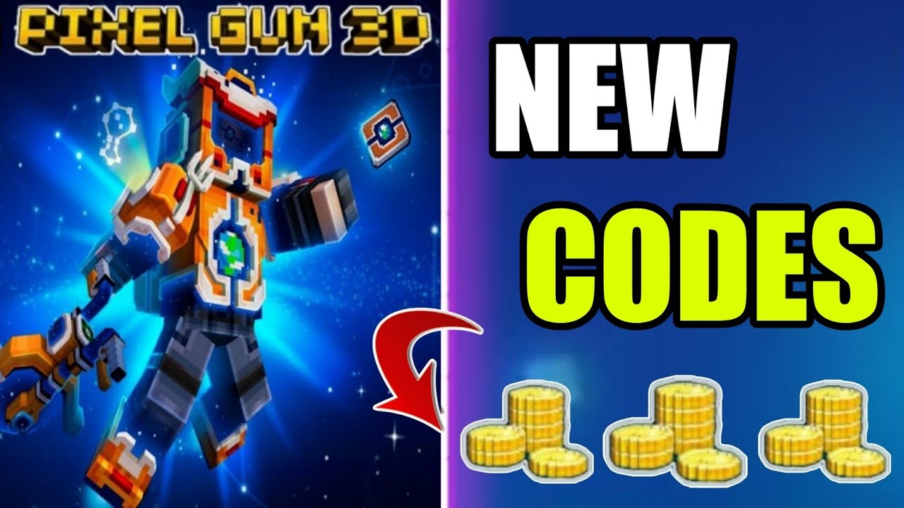 🚨NEW WORKING🚨 PIXEL GUN 3D PROMO CODES 2023 - PIXEL GUN 3D CODES 2023 - PG3D CODES - YouTube