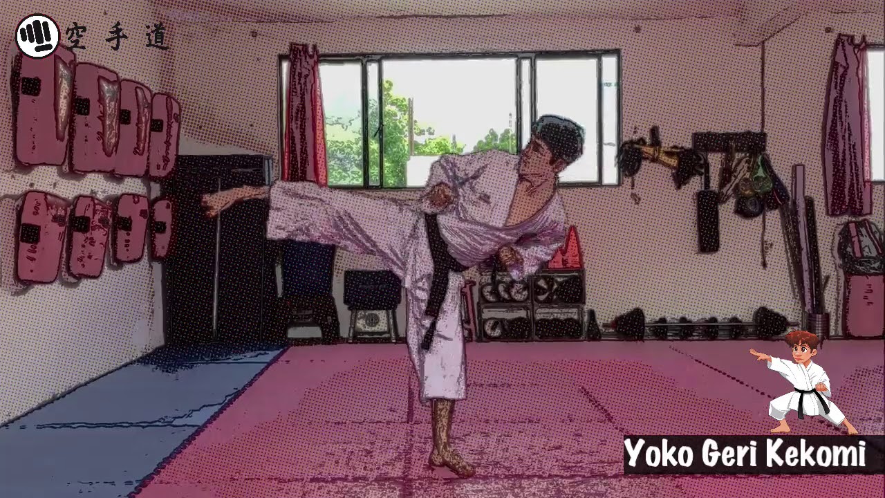 👊 Yoko Geri Kekomi / Técnicas de Karate Do - YouTube