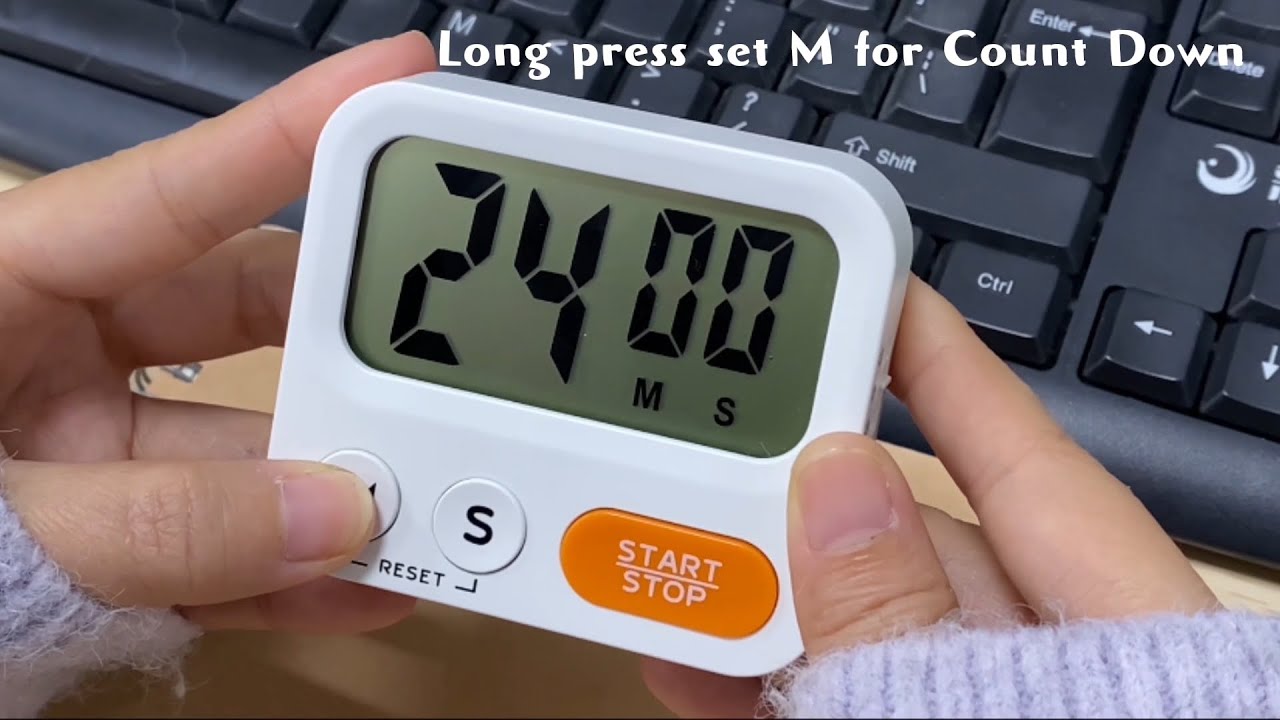 2022 New Design Smart Buzzer Digital Timer - YouTube