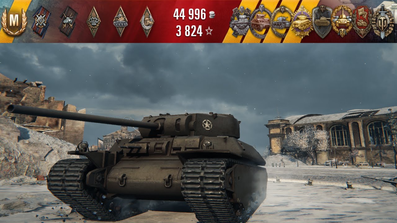 World Of Tanks M6 12 Kills 3.9k Damage - YouTube