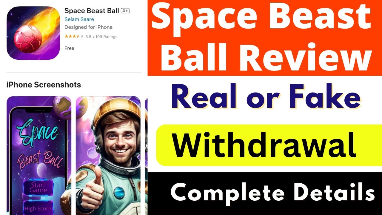 Space Beast Ball Real or Fake | Space Beast Ball Withdrawal | Space ...