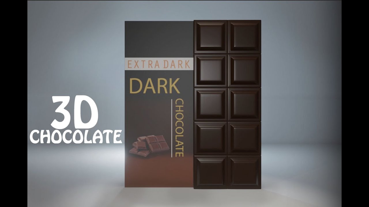 HOW TO MAKE 3D CHOCOLATE IN BLENDER || SHAKTI VFX NETWORK - YouTube