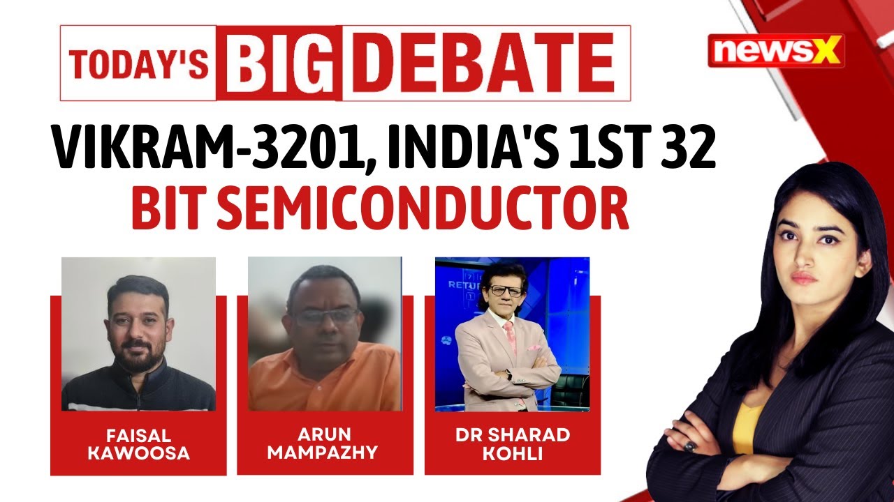 1st Made-In-India 32Bit Semicon Chip Unveiled | Where does Vikram 3201 ...