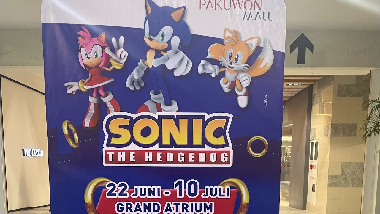 SONIC LIVE SHOW IN INDONESIA (Sonic The Hedgehog) 22 juni - 10 juli ...