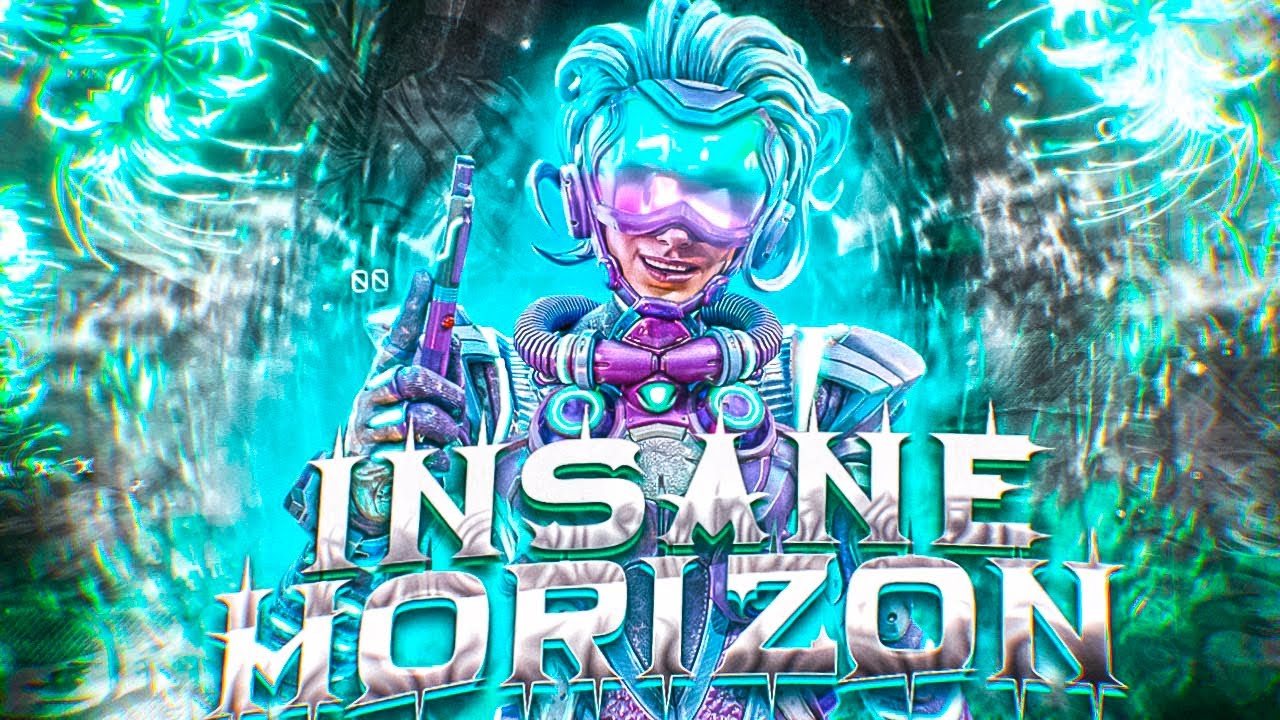 Insane Horizon Aim using 4-4 linear best controller sens in apex ...