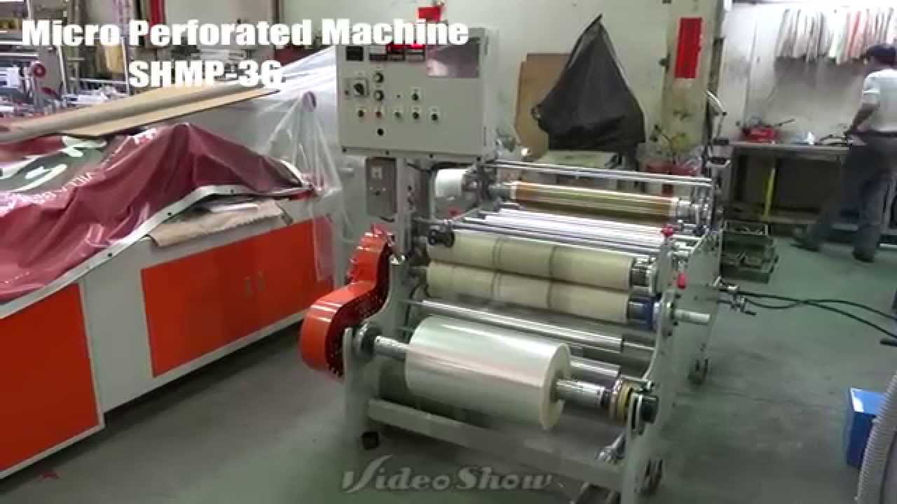 MICRO PERFORATED MACHINE - YouTube