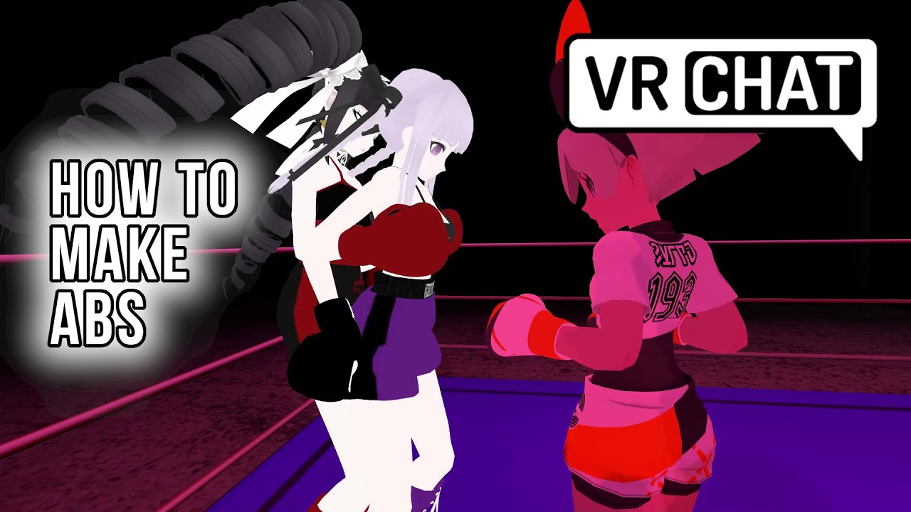 How to make my abs! 7 VRchat BOXING - YouTube