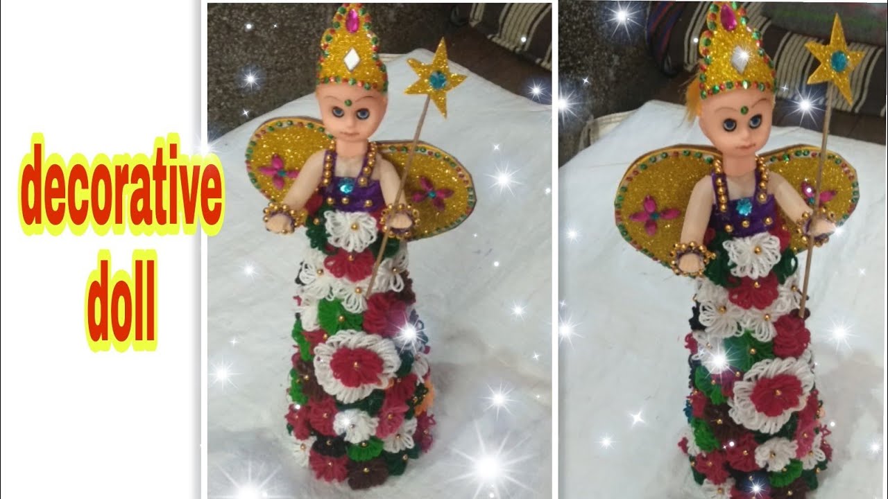 How to make decorative pamphlet (पुस्तिका) doll. - YouTube