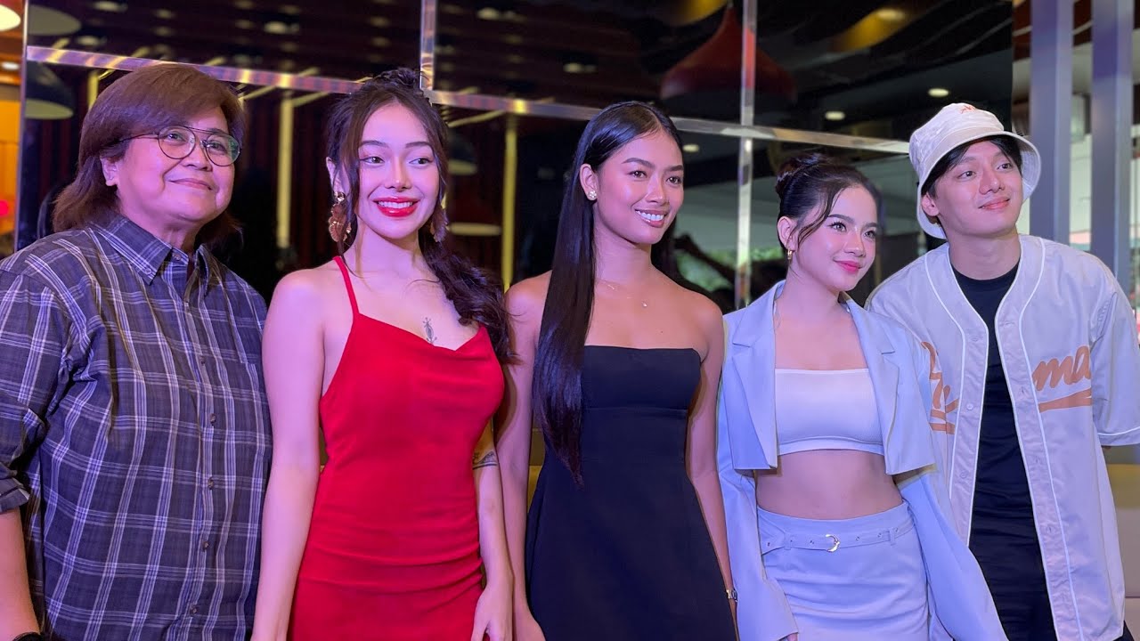 THROUPLE Media Conference - Sahara Bernales, Audrey Avila, Arah Alonzo ...