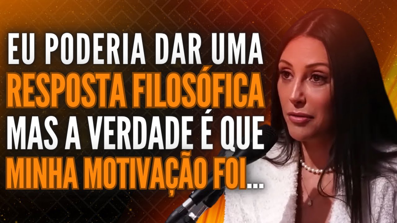A VERDADEIRA MOTIVAÇÃO DE ROBERTA CARBONARI MUZY - YouTube