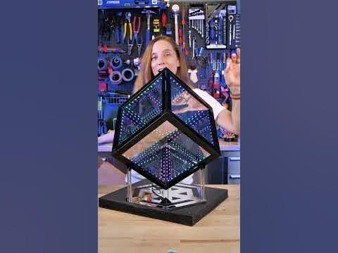 Mesmerizing!! The infinite light cube (HyperCube) - YouTube