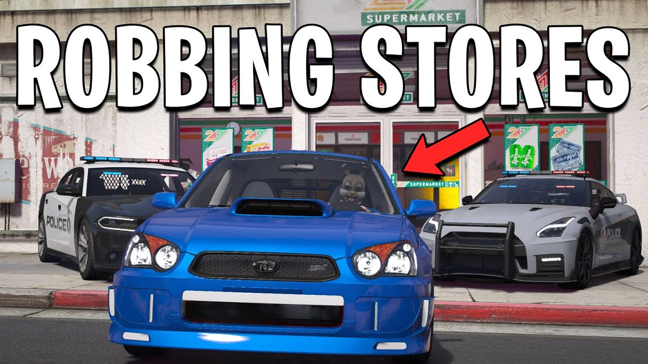Robbing Every Store in GTA 5 RP - YouTube