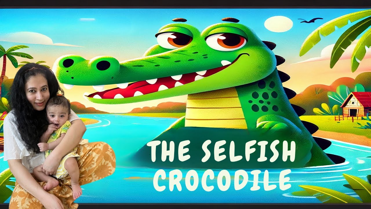 The Selfish Crocodile | Storytelling by Ural Sharma | Kids Stories ...