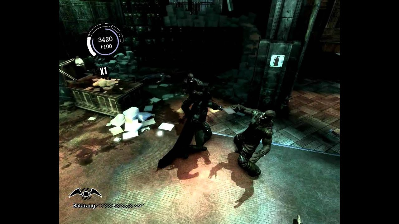 Batman Arkham Asylum - Epic Fight - YouTube