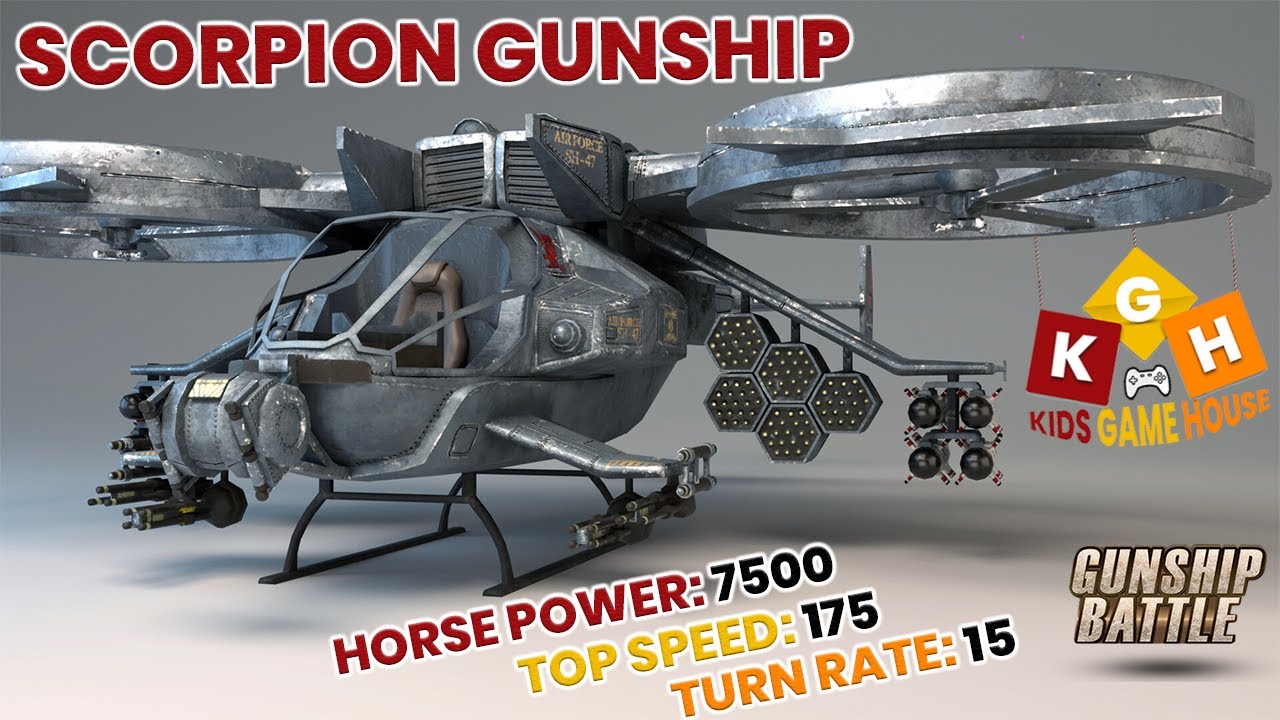 Scorpion Helicopter In Gunship Battle / Episode 1-5 / #playstation / # ...