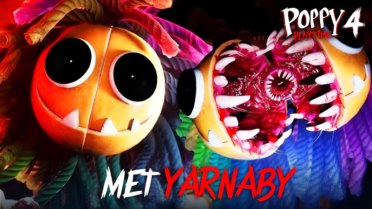 I MET YARNABY – POPPY PLAYTIME CHAPTER 4 | FIRST GAMEPLAY – 4K - YouTube