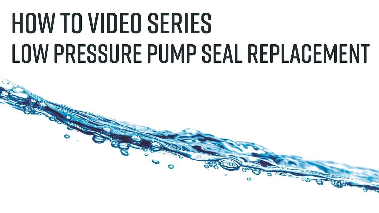 FCI Watermakers: Low Pressure Pump Seal Replacement - YouTube