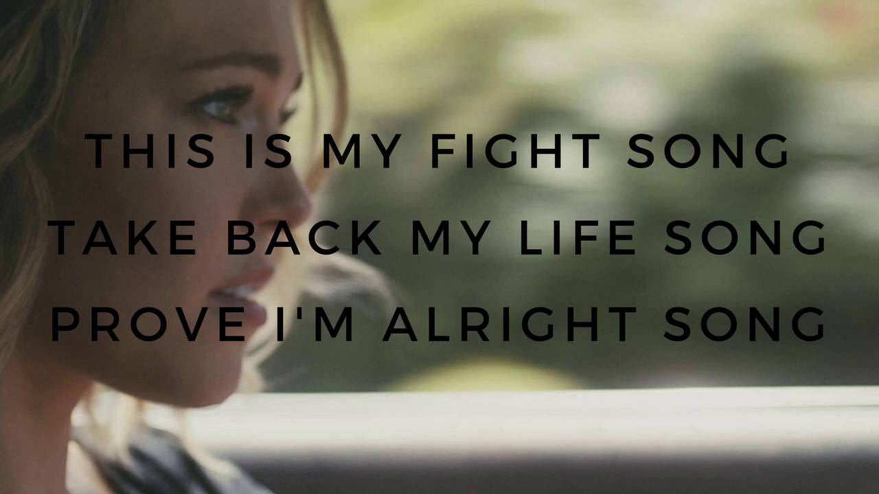 Fight Song Rachel Platten Youtube