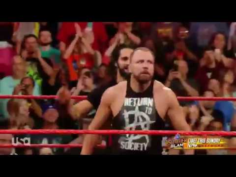 Dean Ambrose returns to Raw :  WWE RAW 13 August 2018