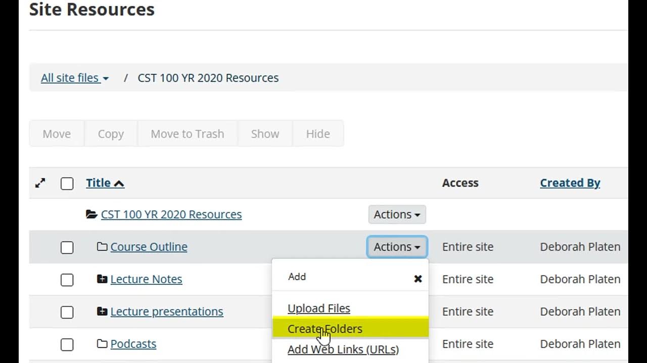 Adding resource folders - YouTube
