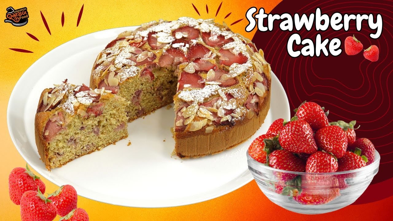 How to make the perfect Strawberry Cake fast : Strawberry Cake: A Sweet ...