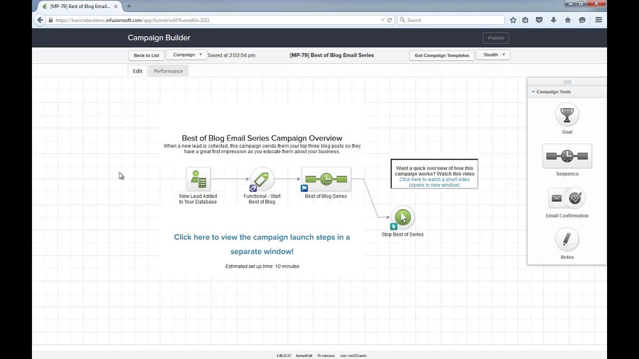 Best of Blog Email Series - Infusionsoft's October '15 Free Campaign of ...