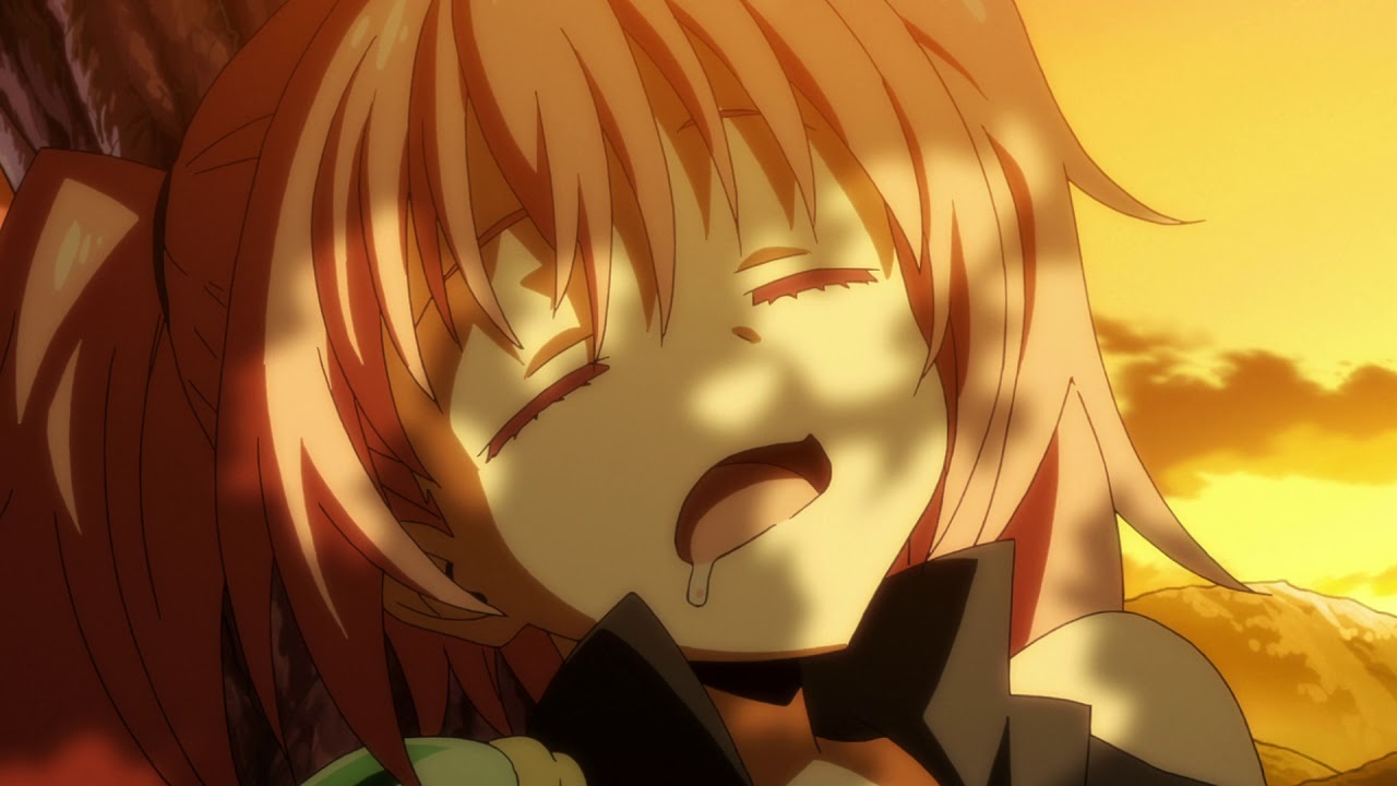 Demon Lord Milim sleeping by tree - YouTube