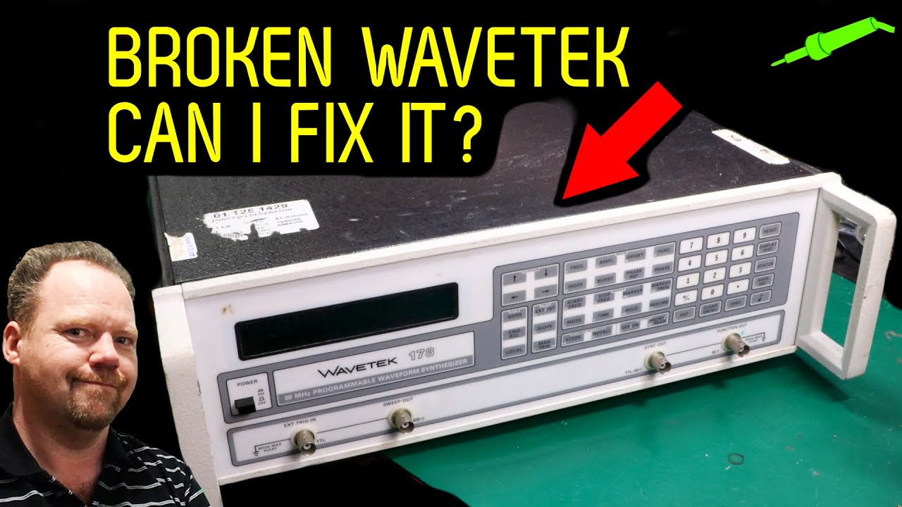 🔴 Wavetek 178 50MHz Programmable Waveform Synthesizer Repair - No.1167 ...