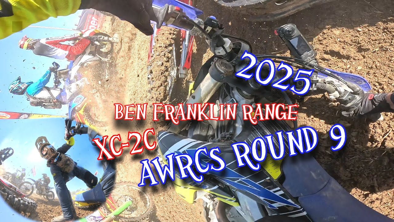2025 AWRCS round 9 Ben Franklin Range - Dirt bike woods racing - Yamaha ...