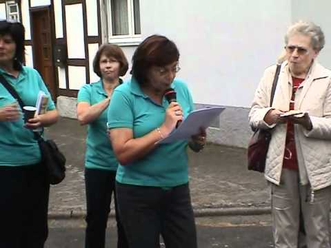 Landfrauen von Ort zu Ort: Beim Backhaus