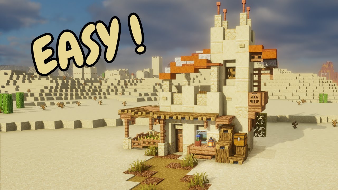 The PERFECT Desert Starter Home in Minecraft!! - YouTube