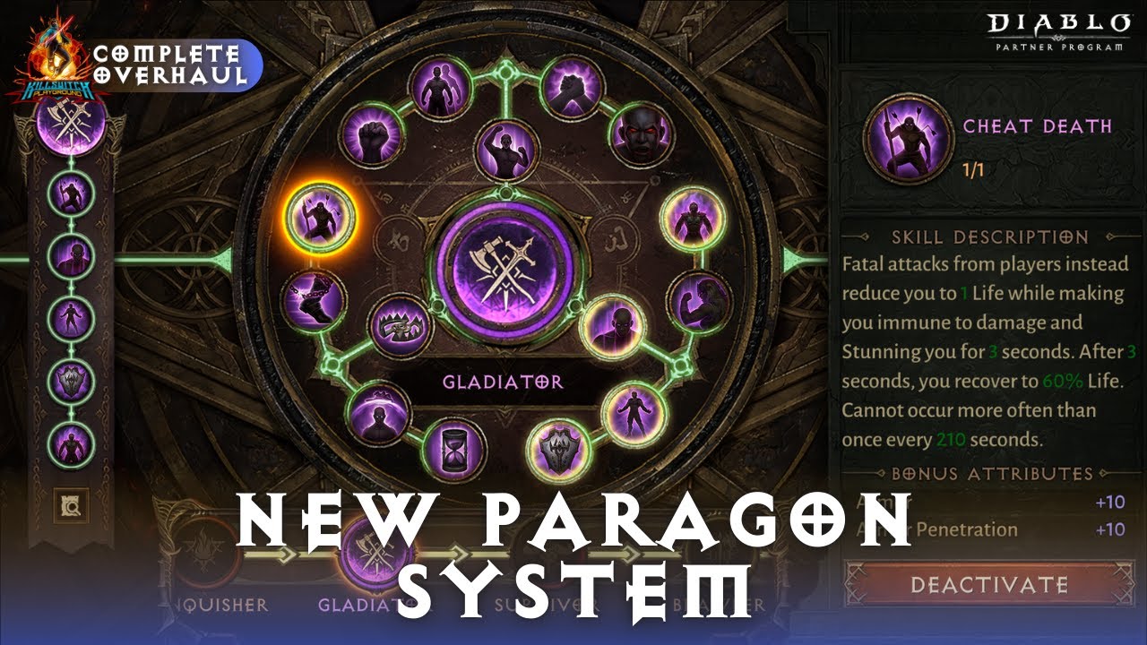 Diablo Immortal - New Paragon System | Complete Overhaul - YouTube
