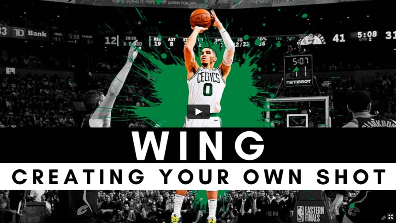 Wing Creating Your Own Shot | #HoopStudyHuddle - YouTube