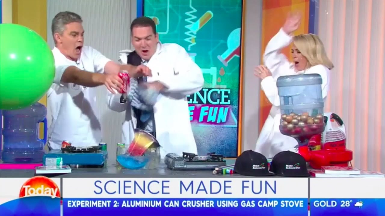 The Today Show appearance #3 | Make Science Fun - YouTube