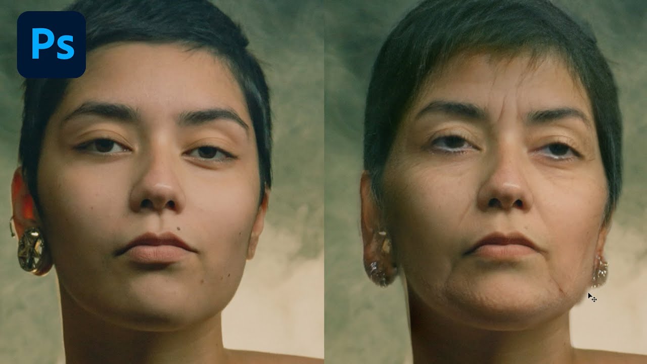 Photoshop’s Very Cool 1 Click Age Filter - YouTube