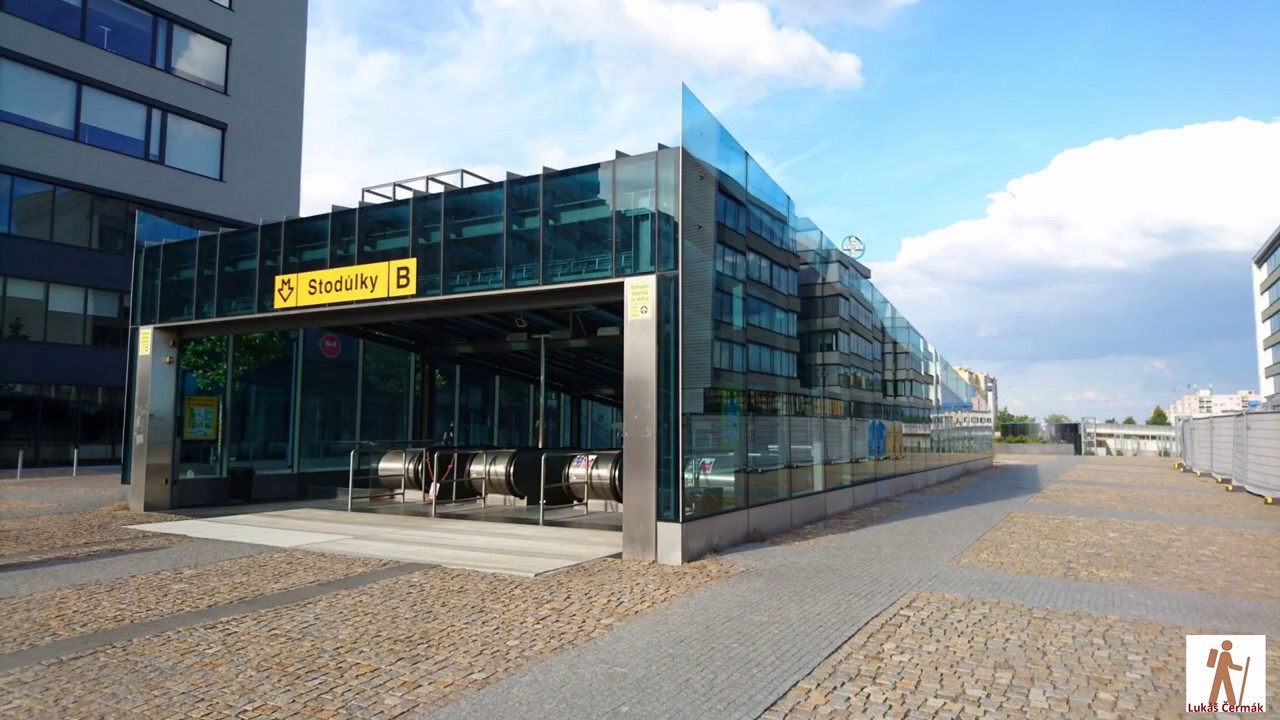 Stodůlky stanice metra Praha 2016 Prague Metro - YouTube