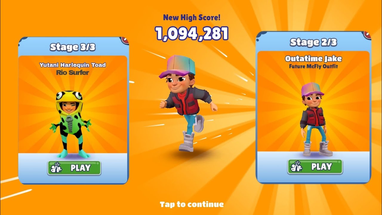 Subway Surfers New Challenge!! Back to the Future All Stages Completed ...
