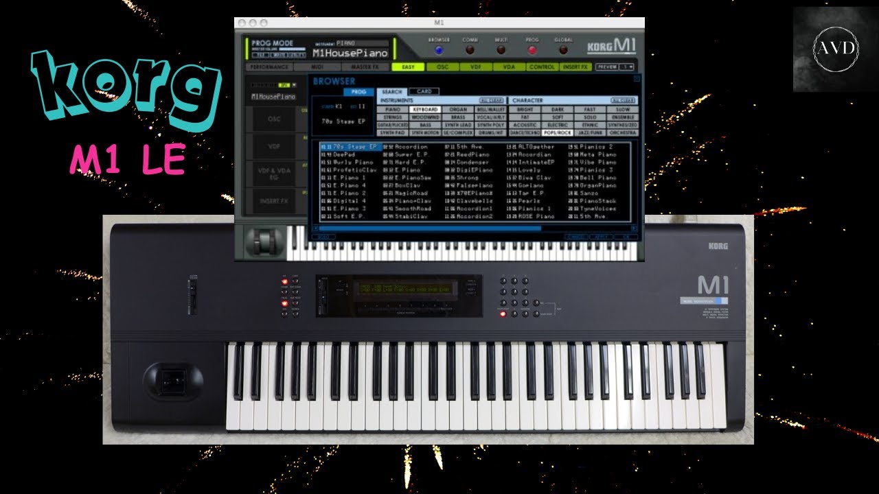 El secreto del mejor VST en 2024: KORG M1 LE revelado - YouTube
