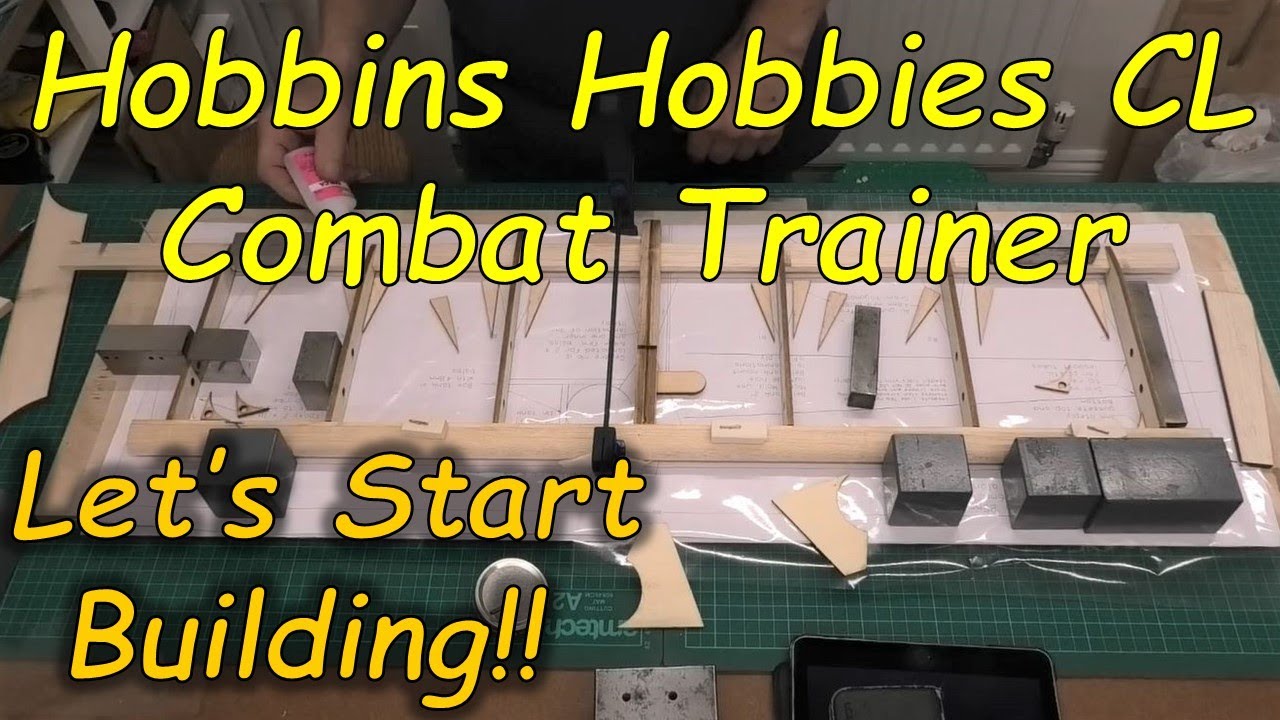 Fly-Me Control Line Combat Trainer by Hobbins Hobbies: Pt 2 - Let's ...